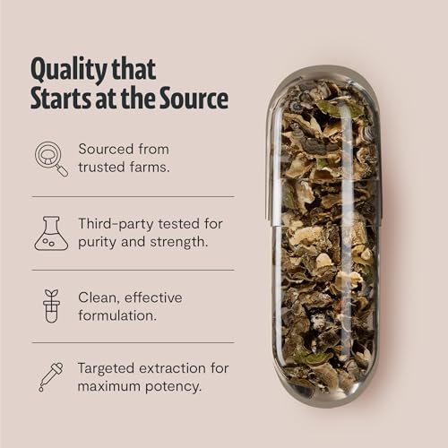 mushrooms capsules for stress relief