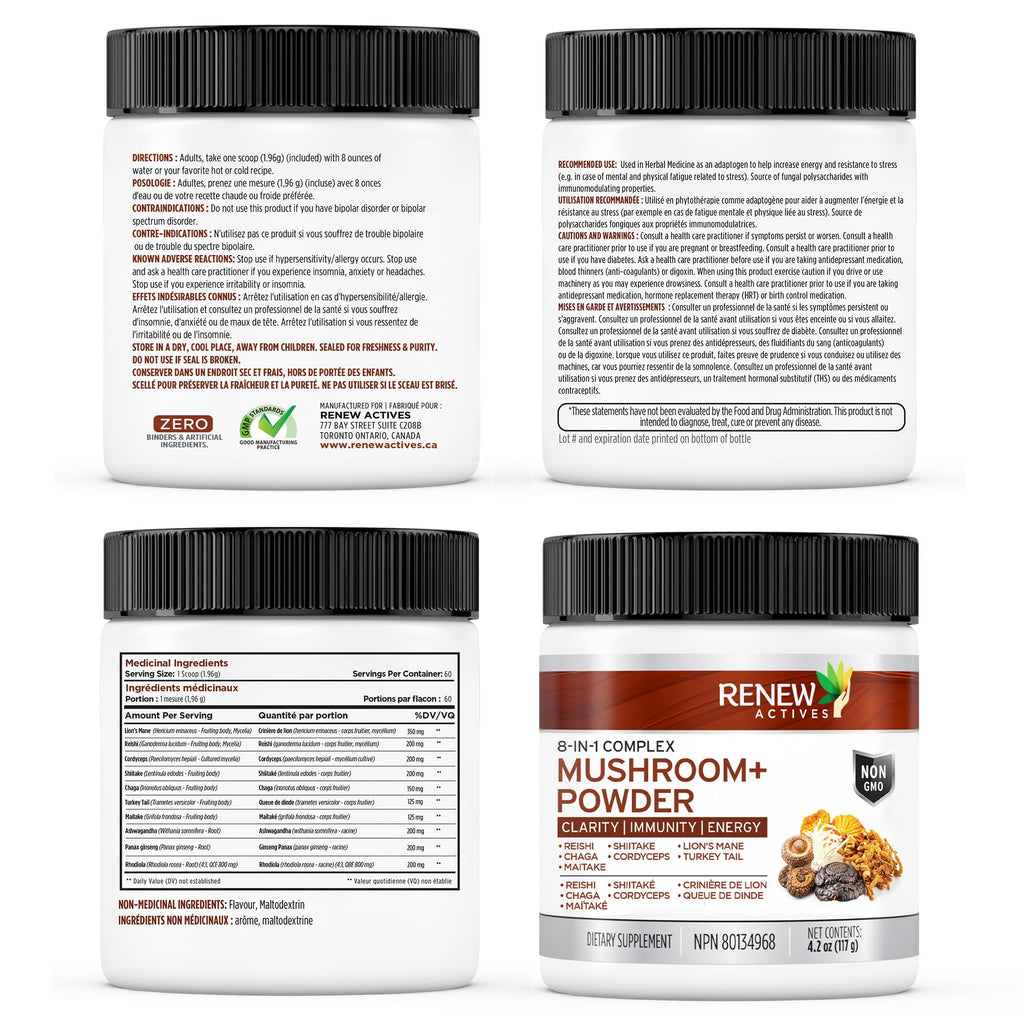 mushrooms for a balanced lifestyle