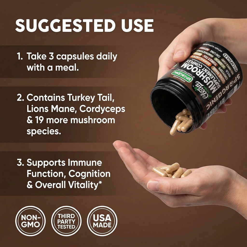 mushrooms for cognitive support