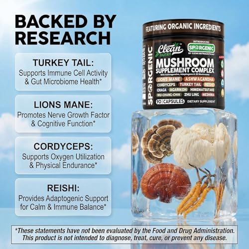 mushrooms for cognitive support