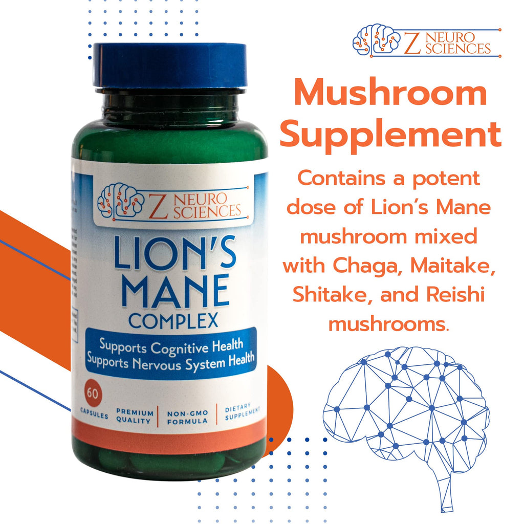 Mushrooms for cognitive support