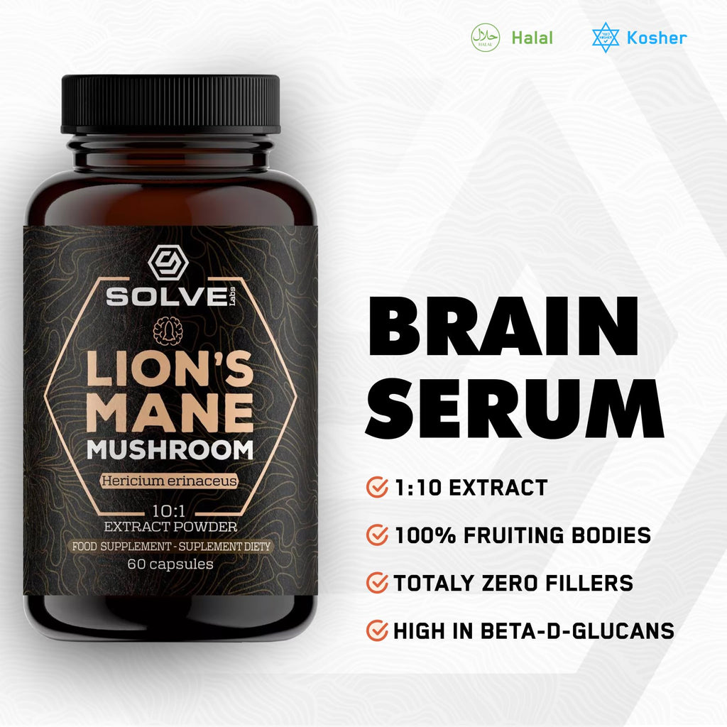 Mushrooms for cognitive support