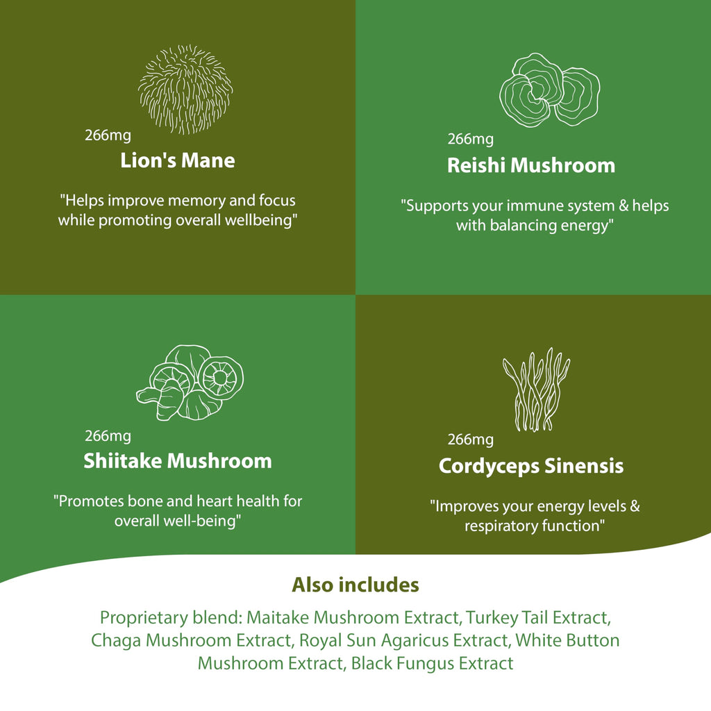mushrooms for cognitive support