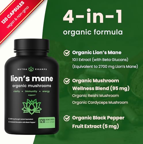 Mushrooms for daily energy and vitality