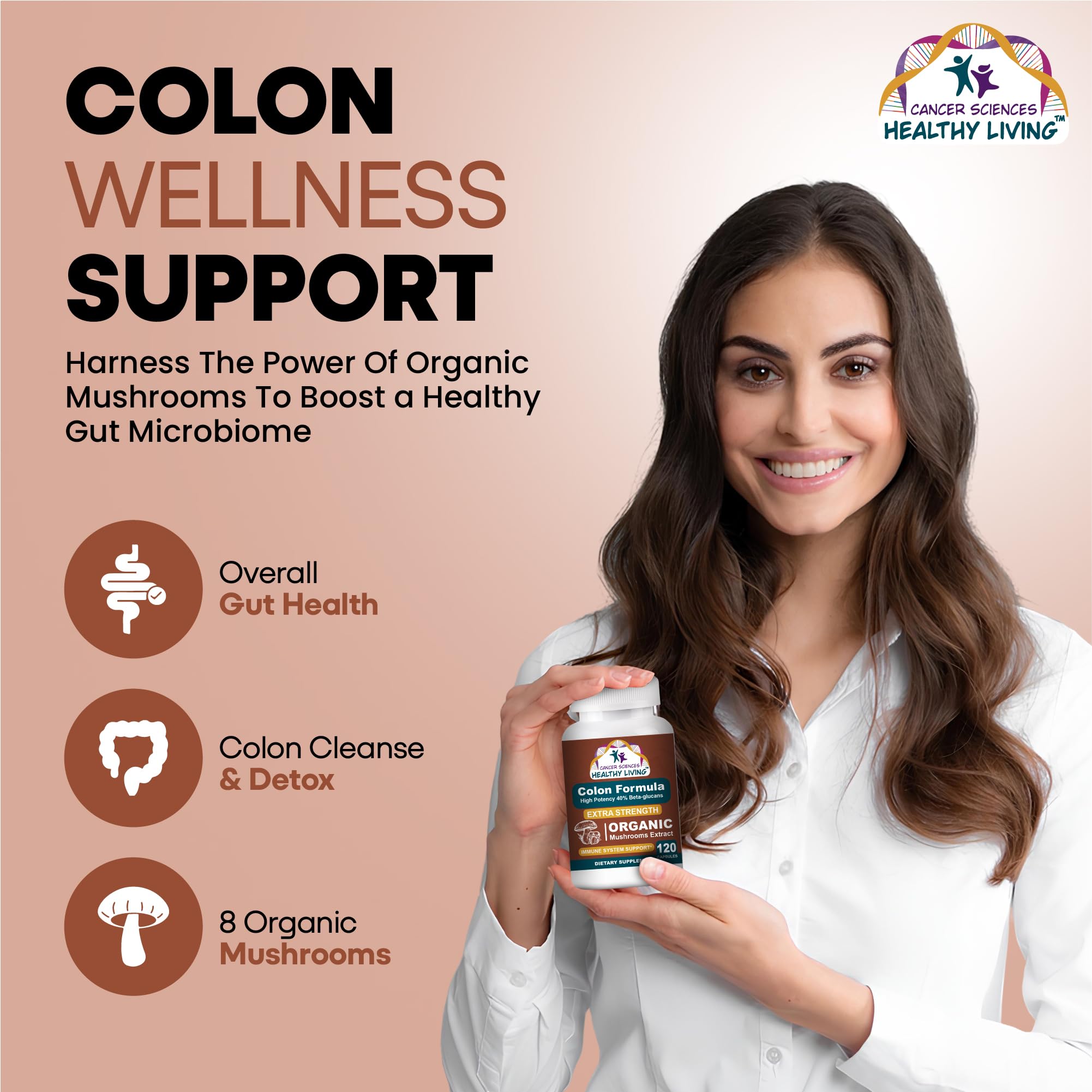 mushrooms for digestive wellness support