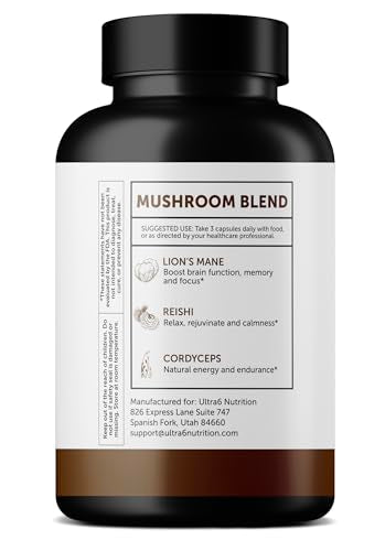 mushrooms for energy and focus