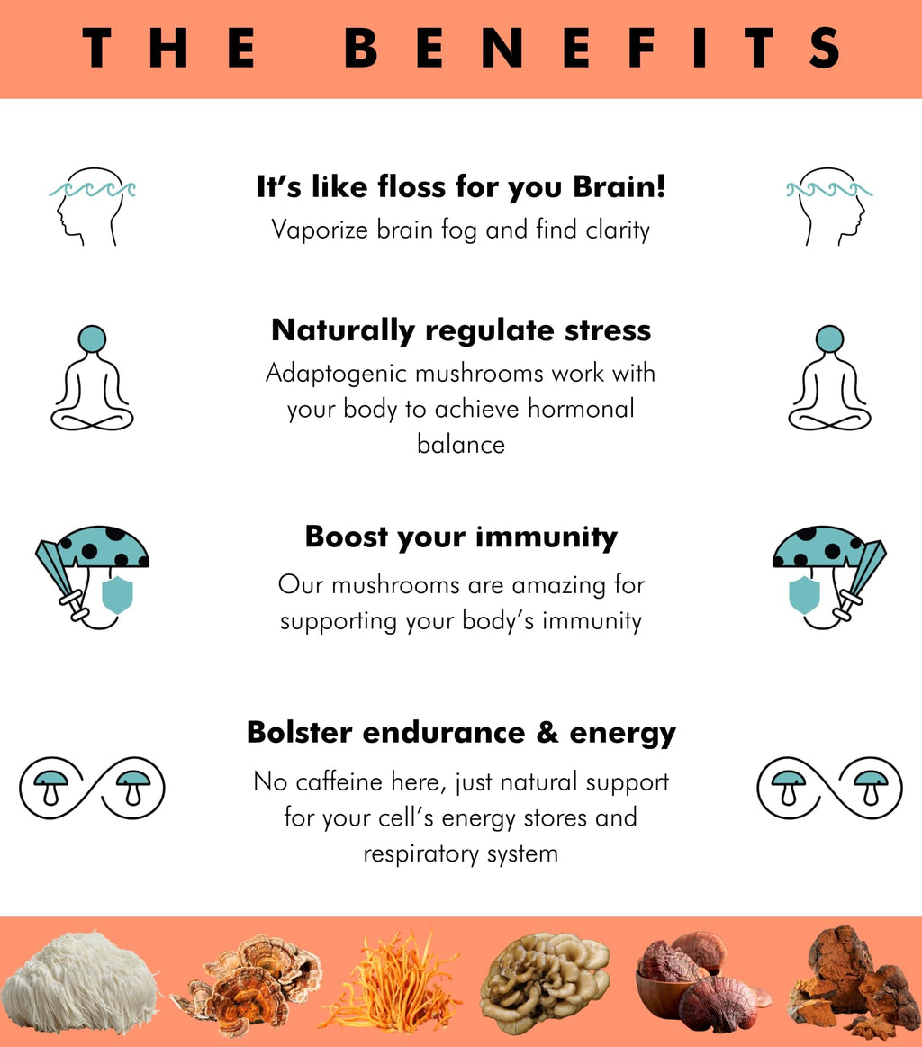 mushrooms for enhanced cognitive function