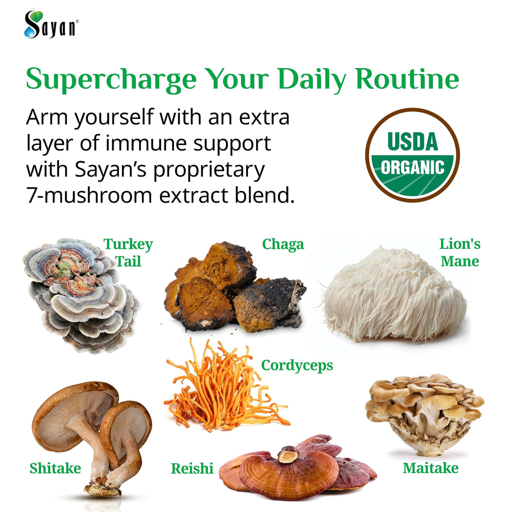 mushrooms for enhanced energy levels