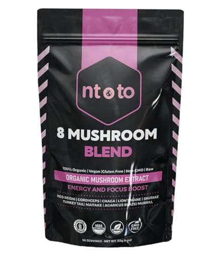 mushrooms for enhanced focus and energy
