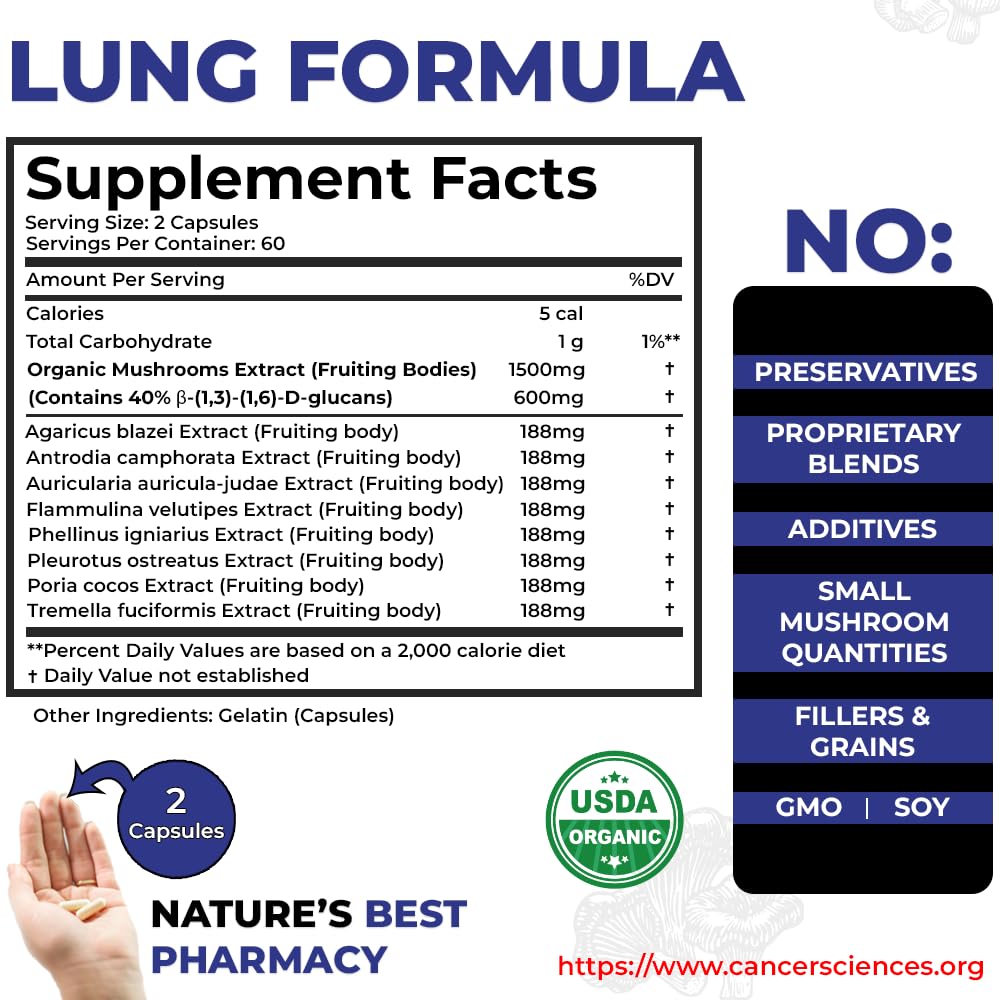 mushrooms for enhanced lung capacity