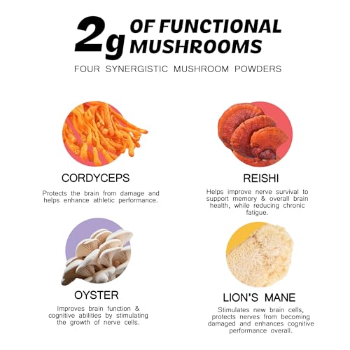 Mushrooms for enhanced mental clarity