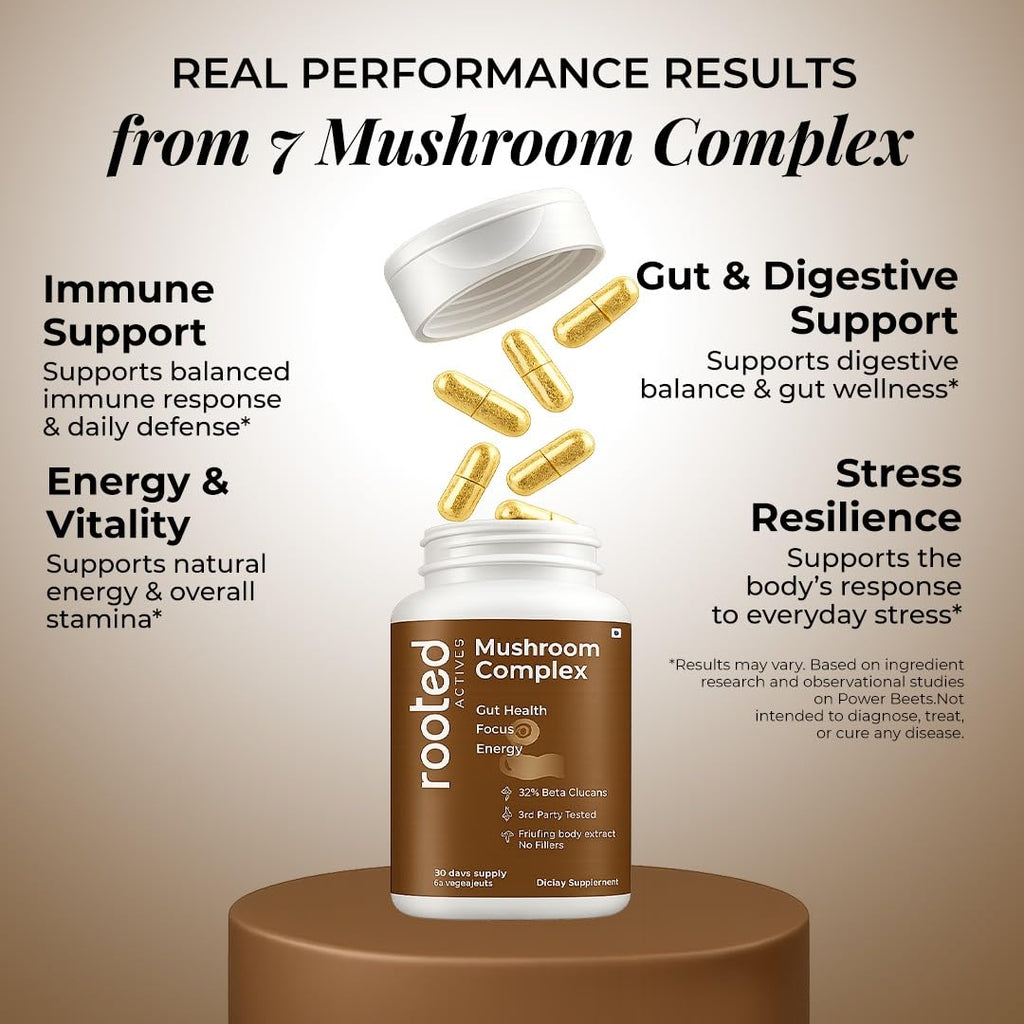 Mushrooms for enhanced mental clarity
