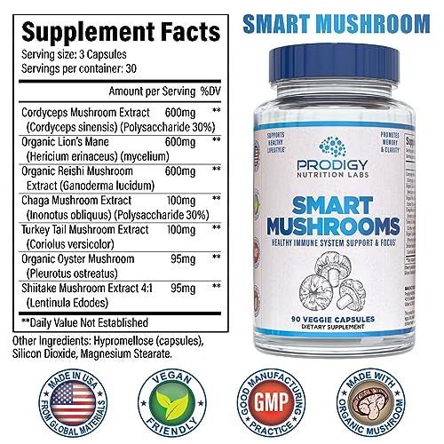 Mushrooms for enhanced mental performance
