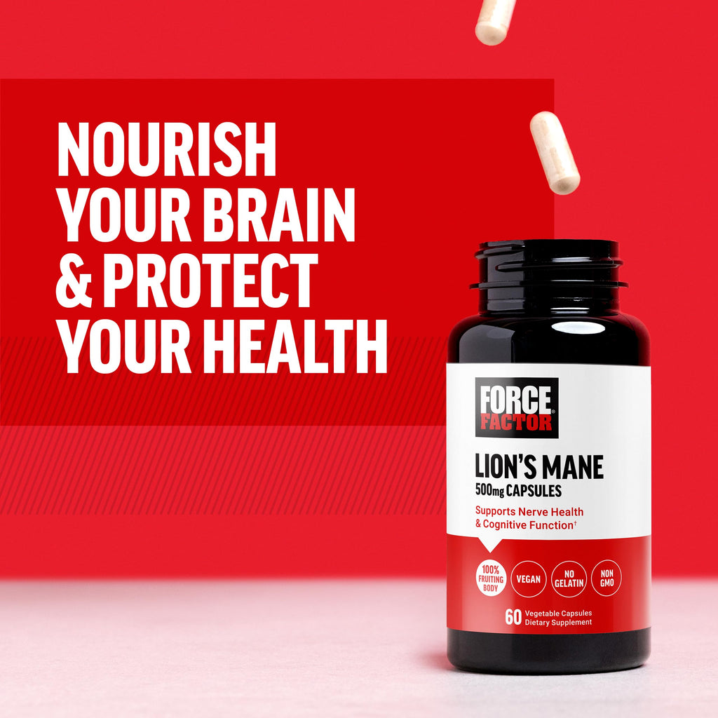 Mushrooms for enhanced nerve health