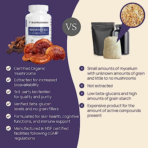 Mushrooms for enhanced nutrient absorption