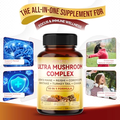 Mushrooms for enhanced vitality