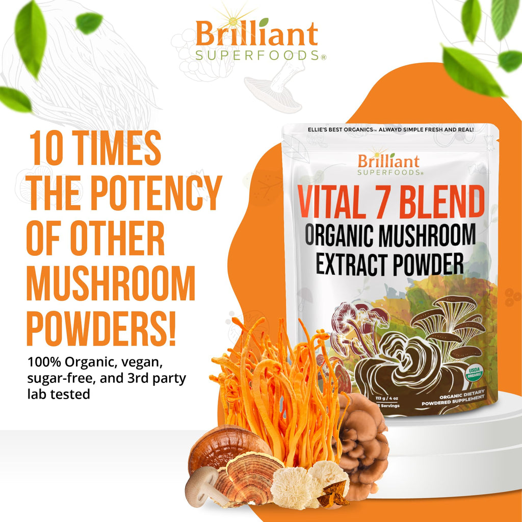 mushrooms for enhancing overall vitality