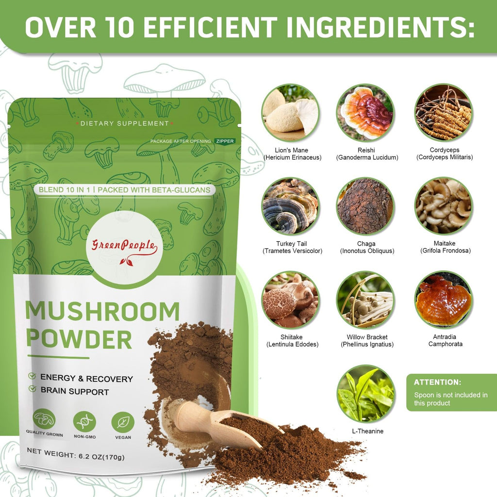 mushrooms for enhancing smoothies taste