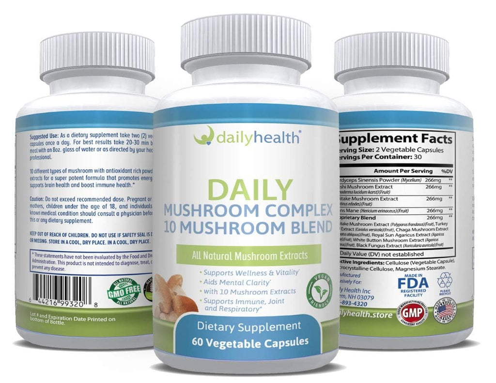 mushrooms for holistic health