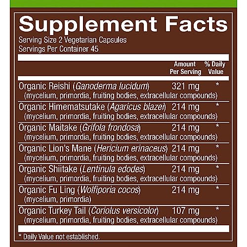 Mushrooms for immune system support