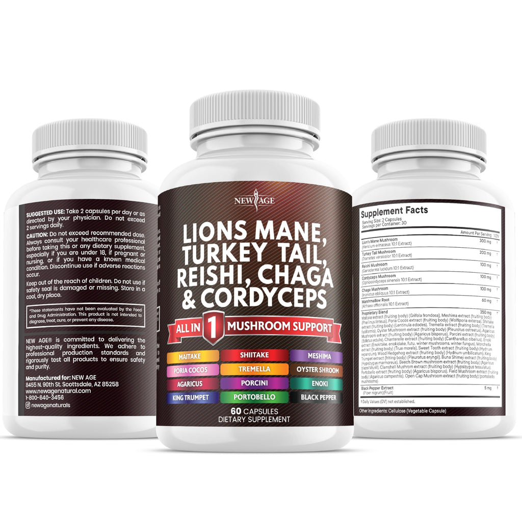 Mushrooms for improved athletic performance