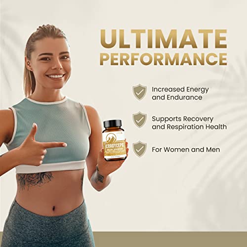 Mushrooms for improved athletic performance