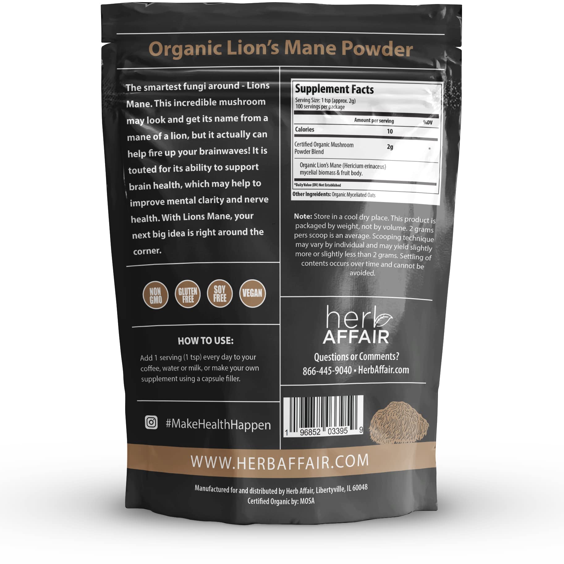 mushrooms for improved concentration