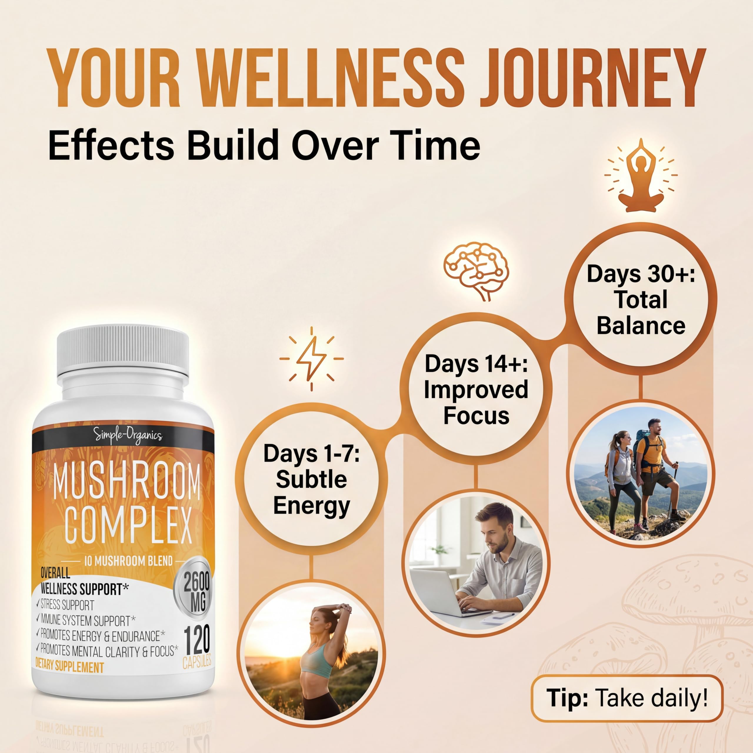 mushrooms for improved concentration