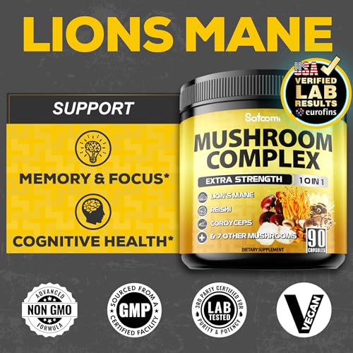 mushrooms for improved concentration