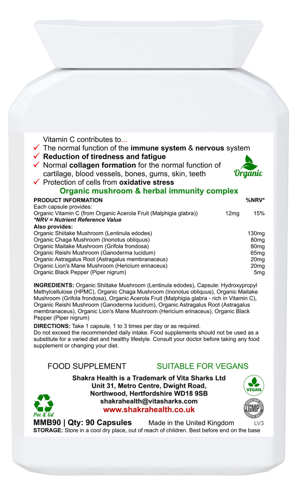 Mushrooms for improved focus and clarity