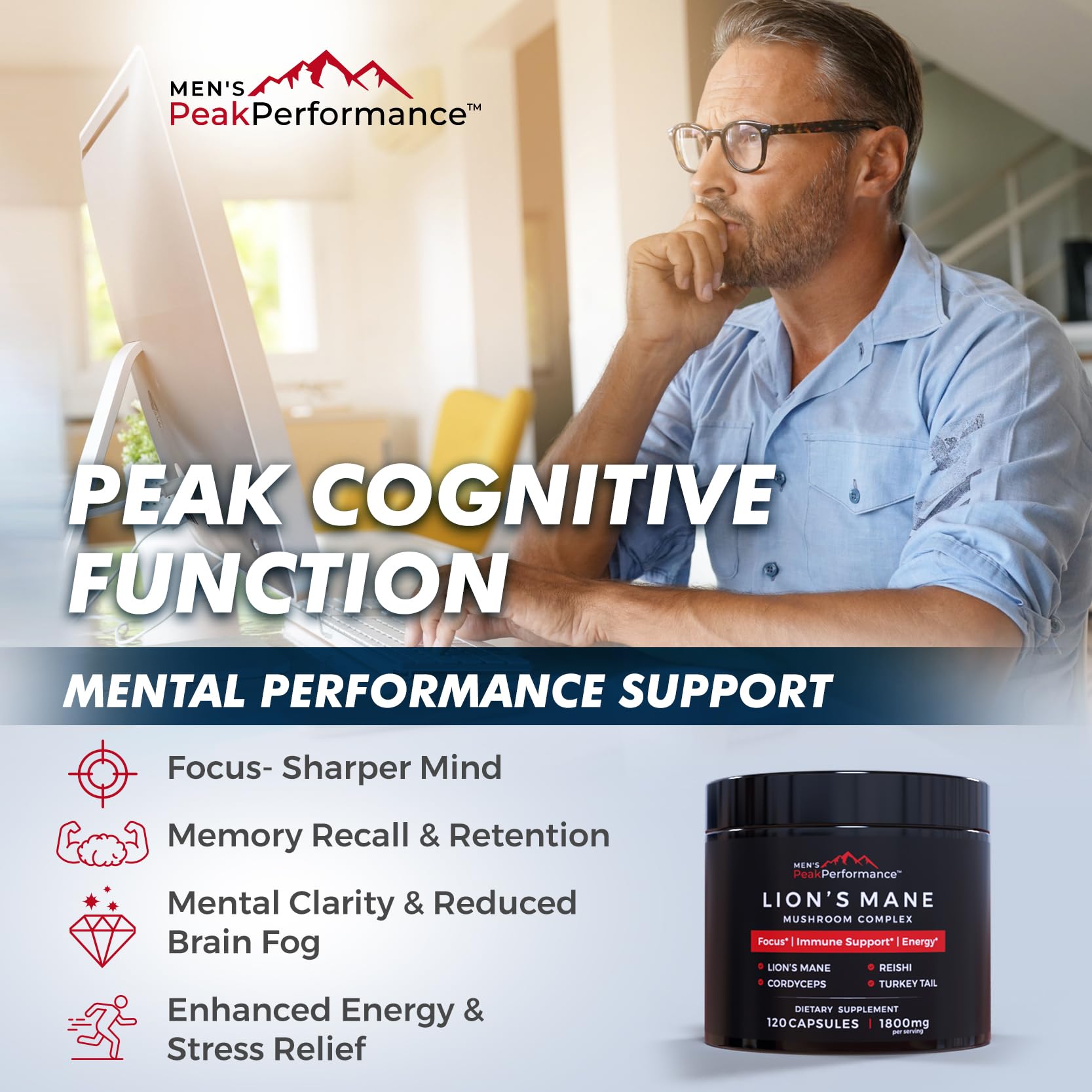 Mushrooms for mental clarity and energy