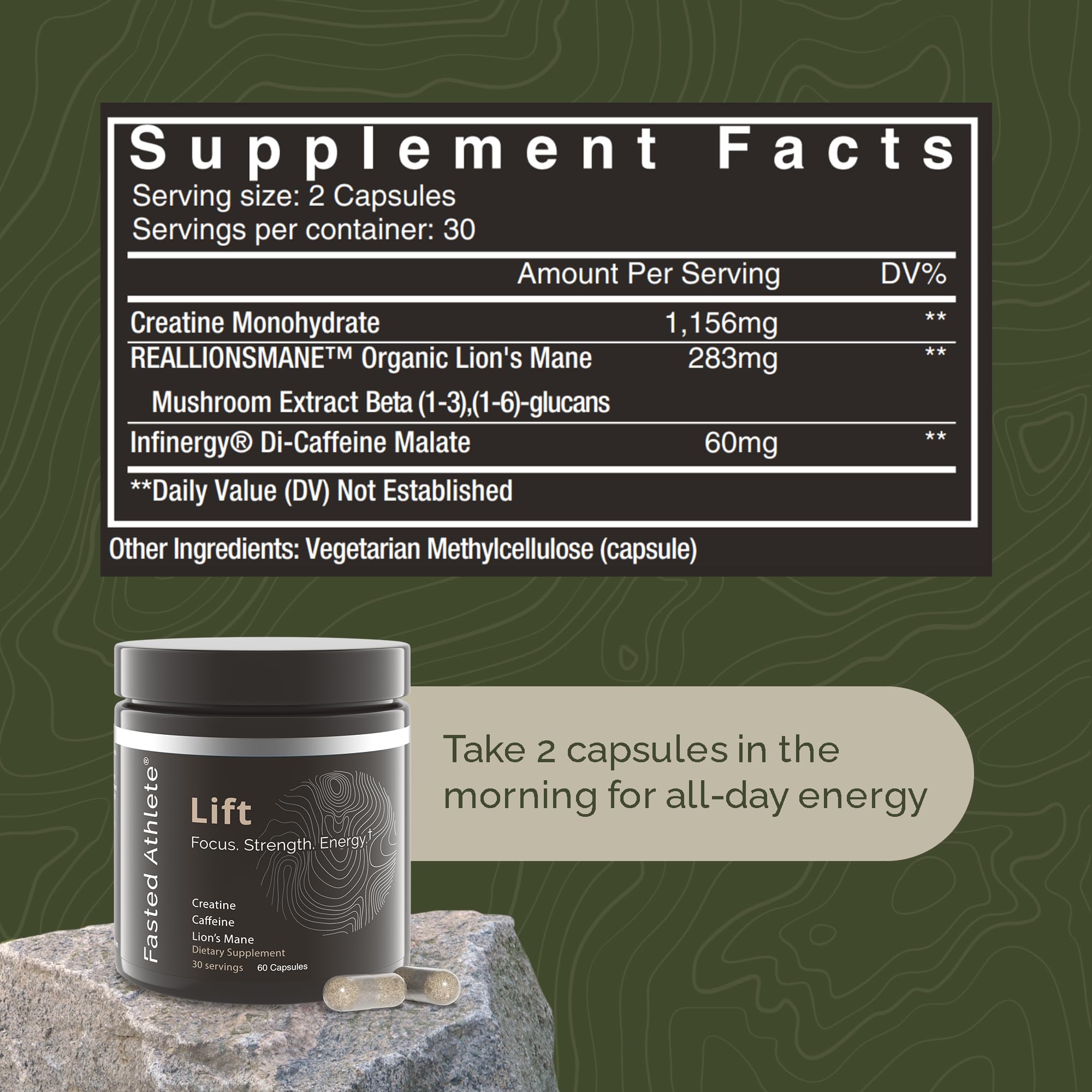 Mushrooms for natural energy and focus