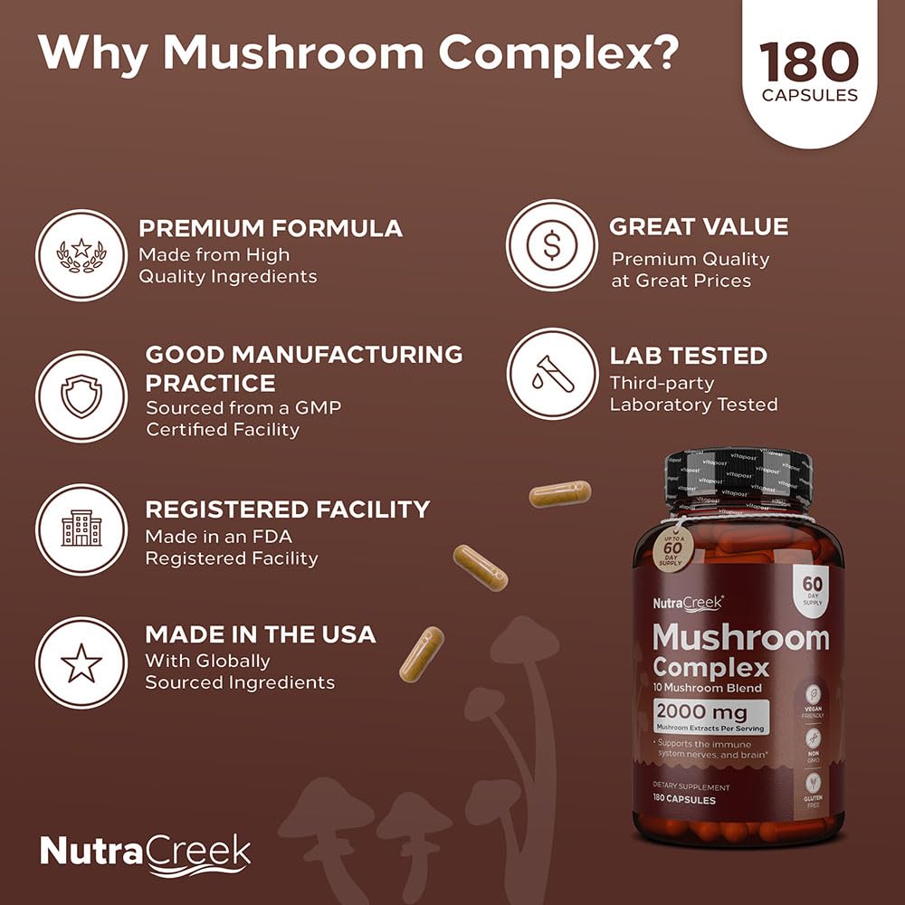 Mushrooms for natural mood enhancement