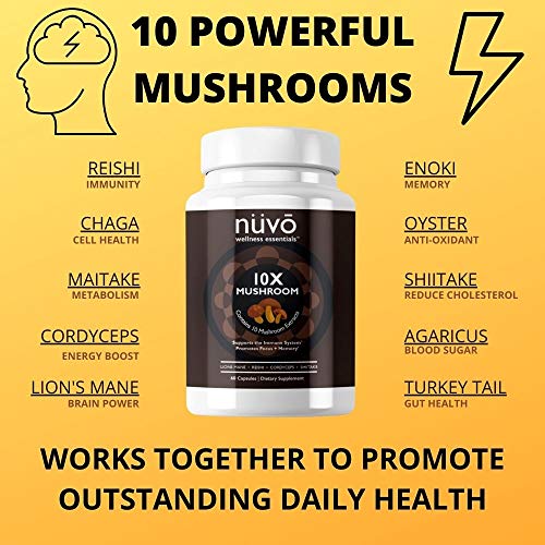mushrooms for overall health benefits