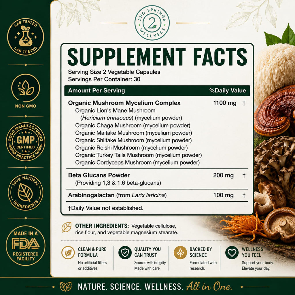 mushrooms for overall health boost