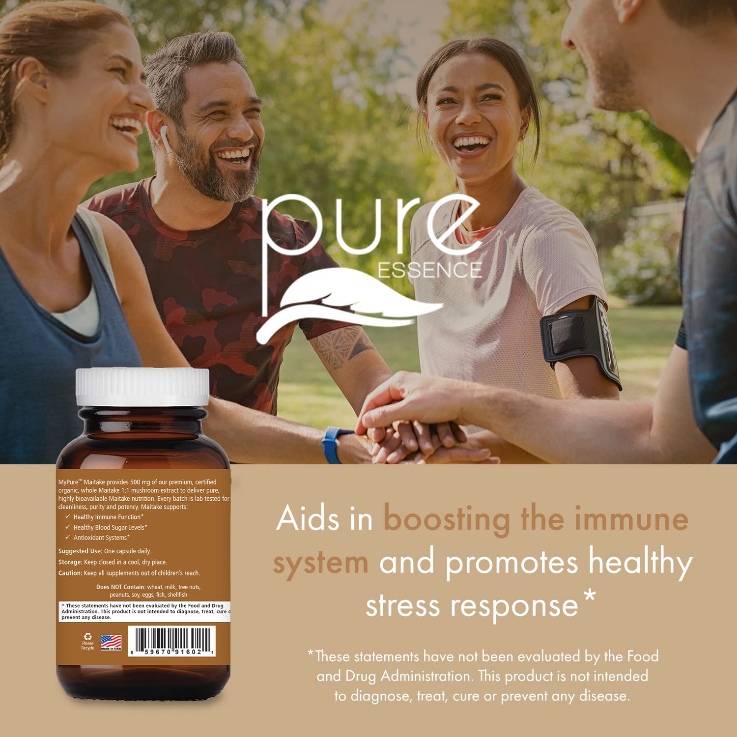 Mushrooms for overall health support