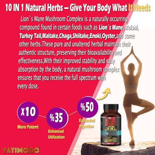 Mushrooms for overall vitality and energy