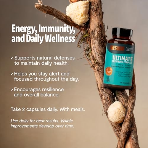 mushrooms for overall wellness and health