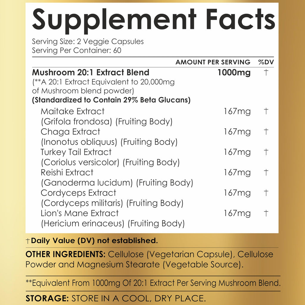 mushrooms for overall wellness