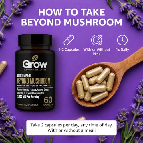 mushrooms for stress-free productivity