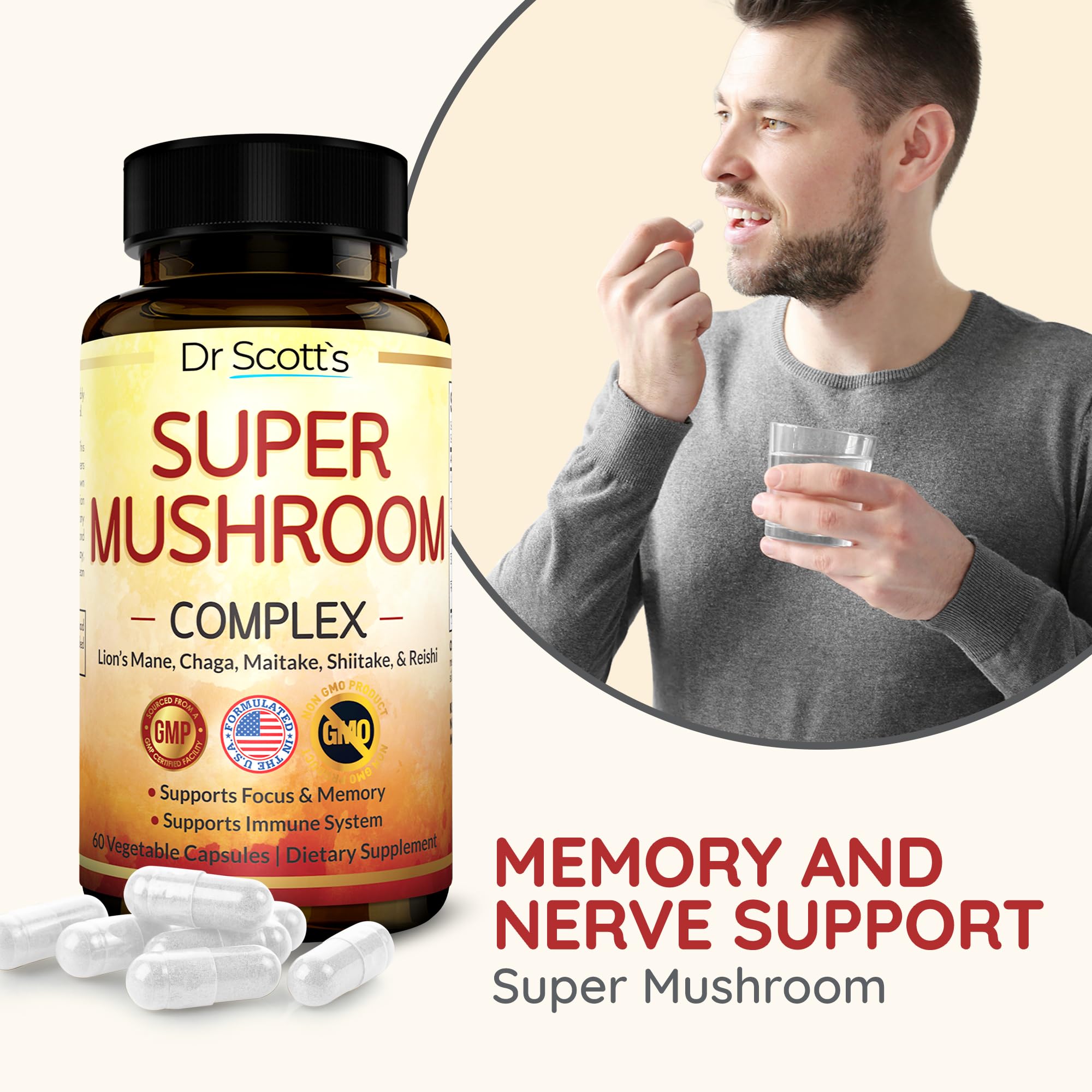 mushrooms for stress relief and clarity