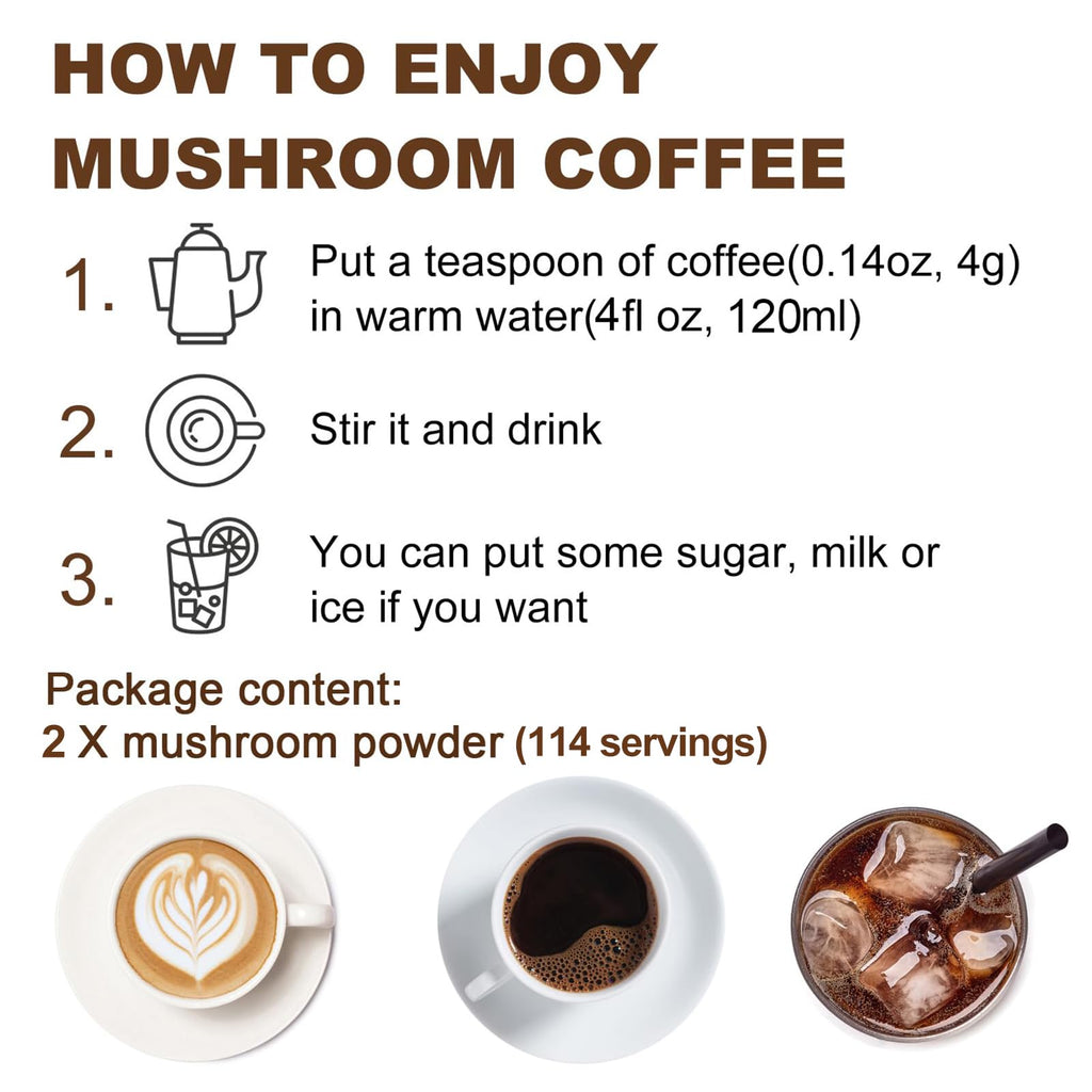 mushrooms for stress relief and focus