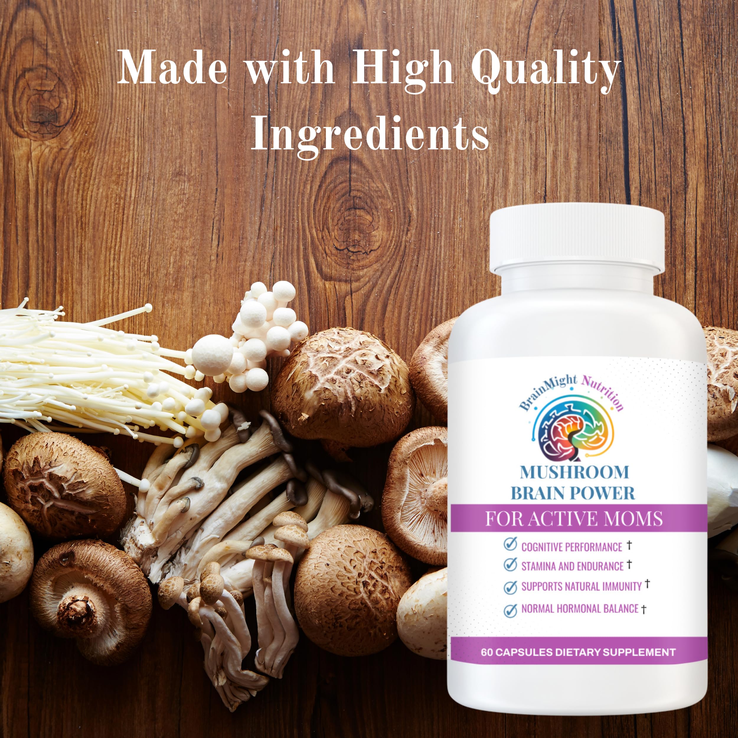 mushrooms for stress relief and focus