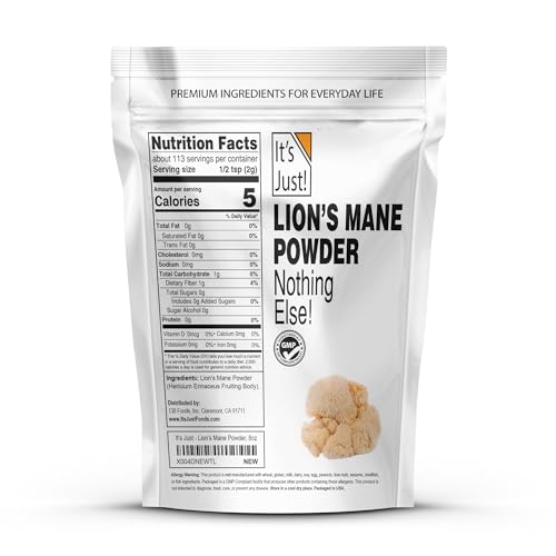Mushrooms powder for cognitive function