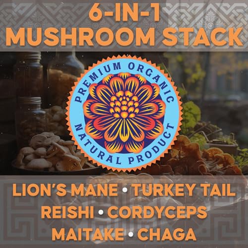 Mushrooms Superblend for mental clarity