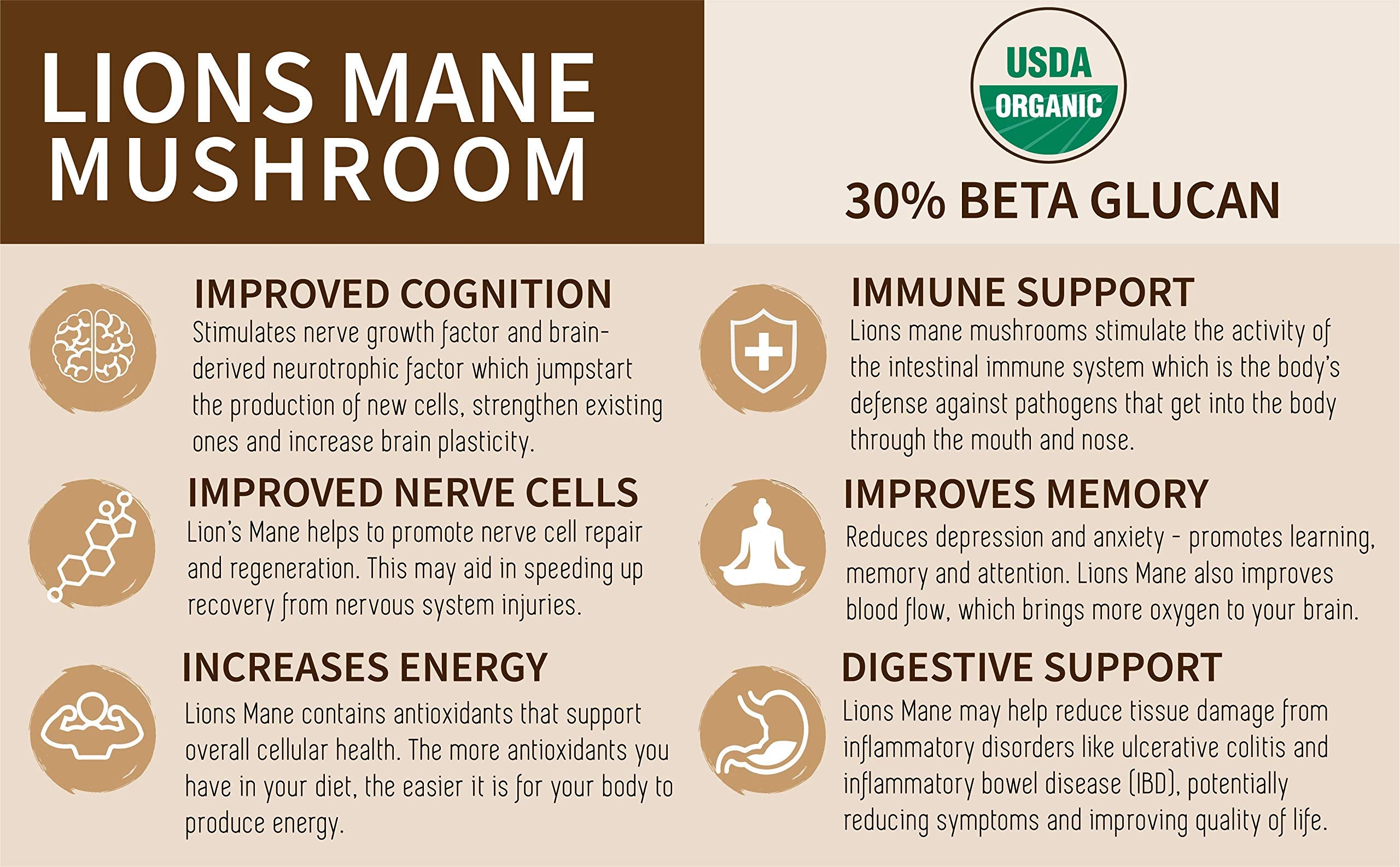 mushrooms to improve cognitive function