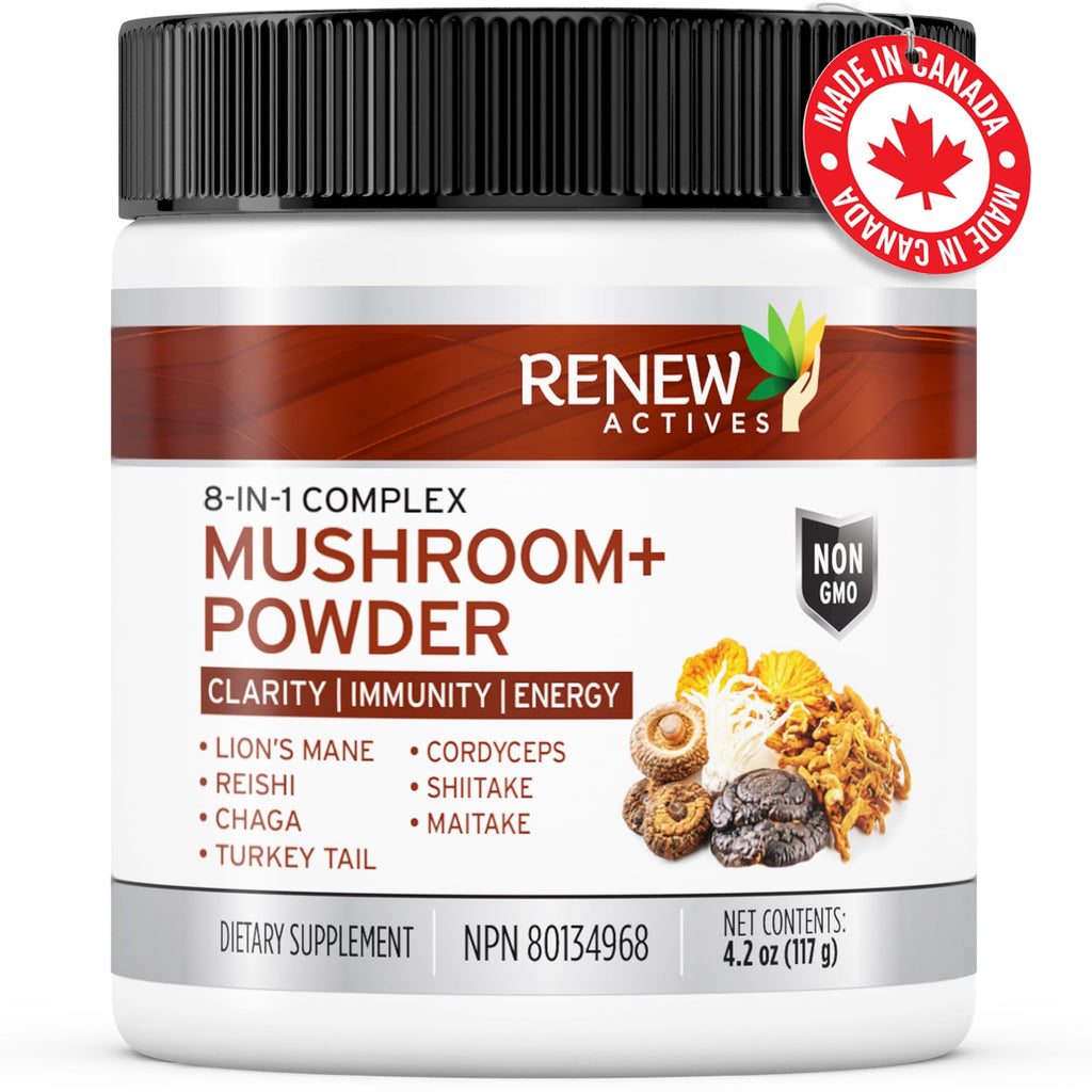 mushrooms to support active living