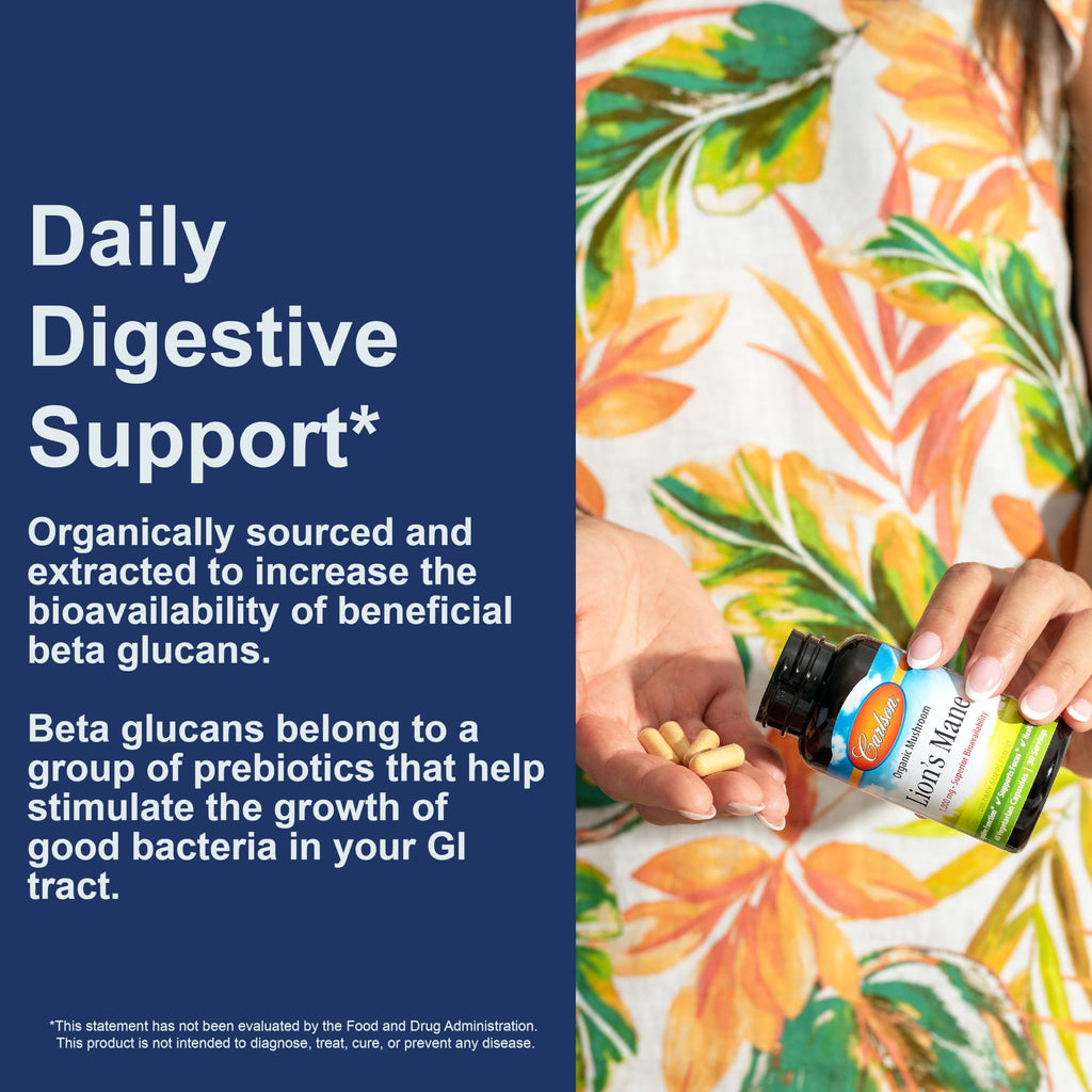Mushrooms to support gut health