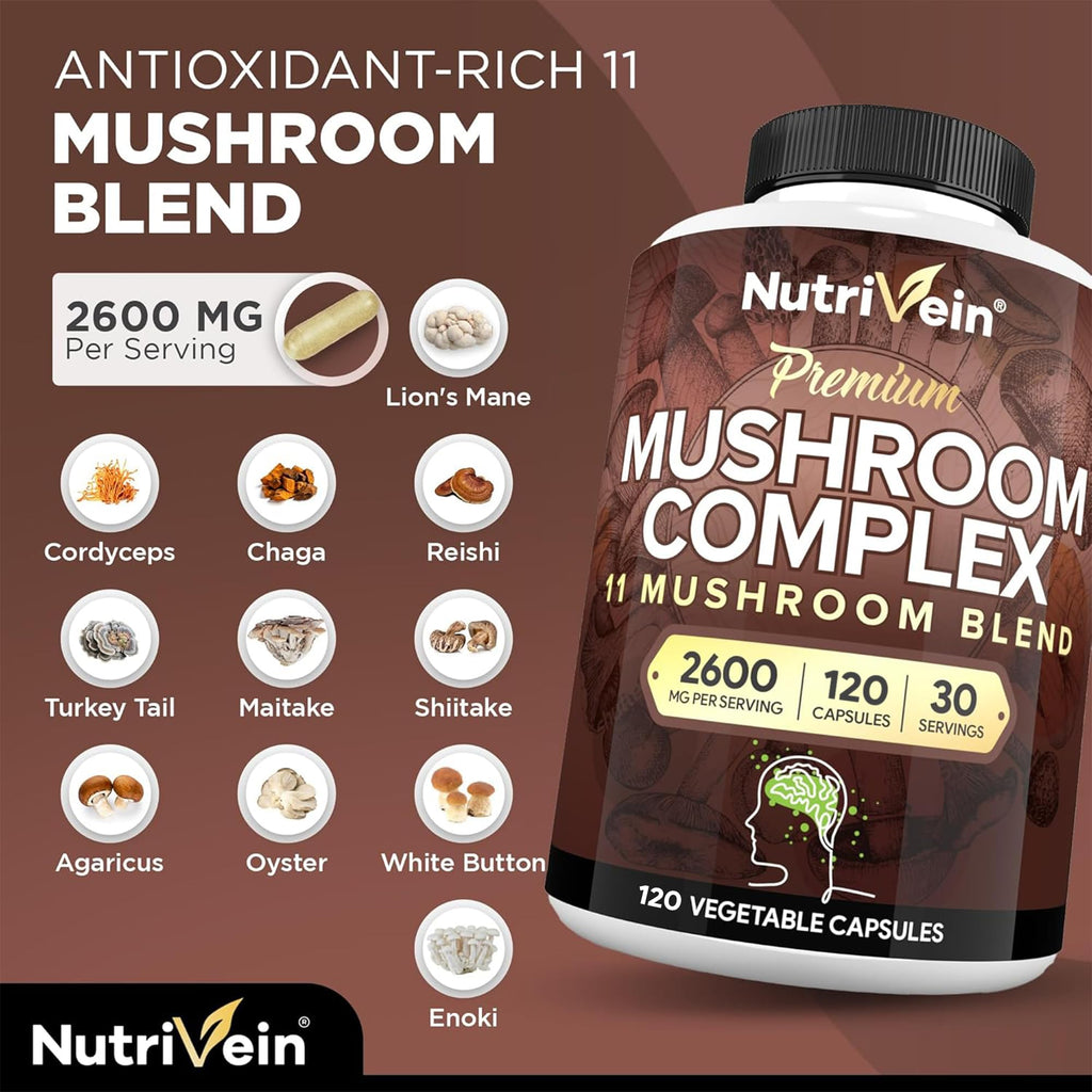 mushrooms to support immune function