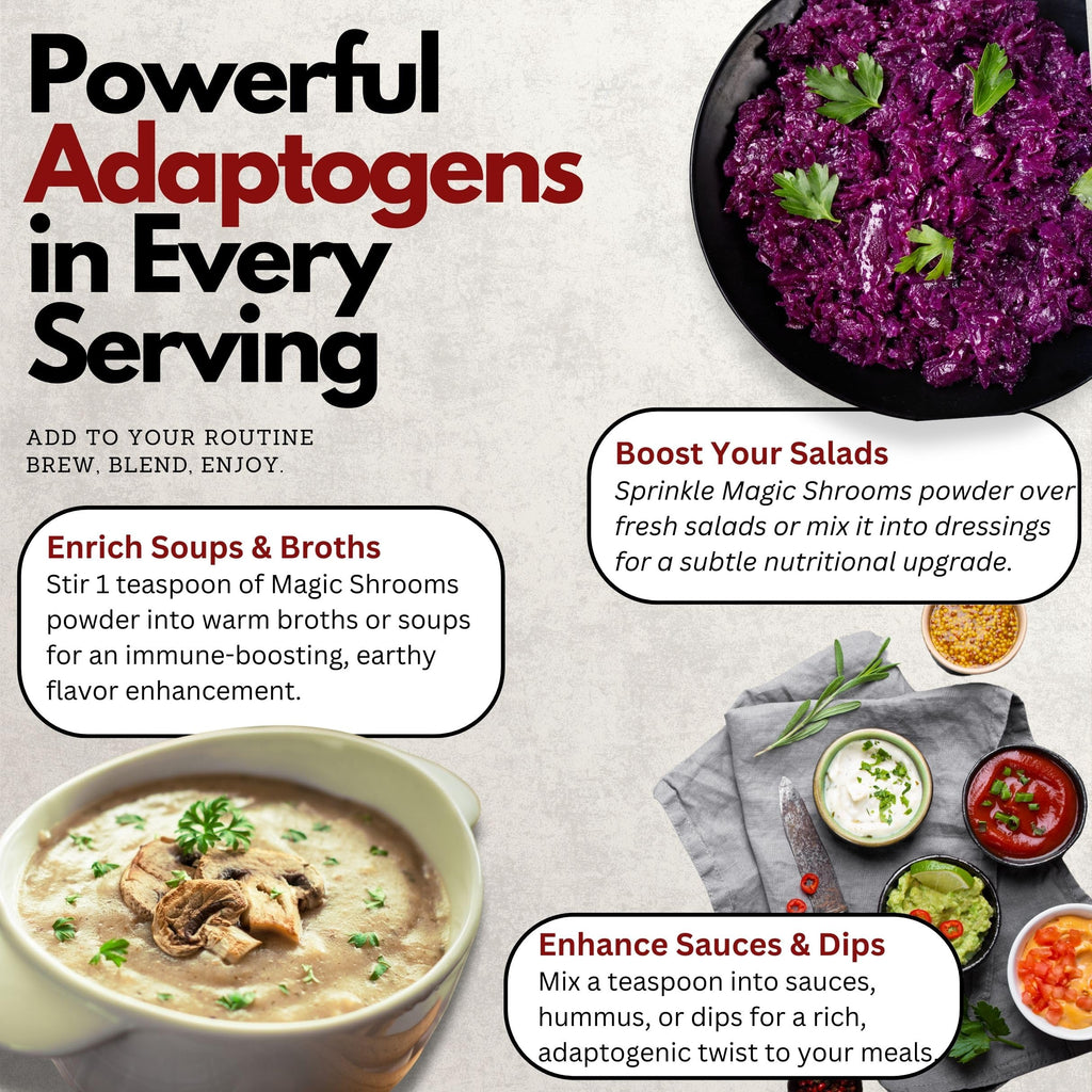 mushrooms to support overall wellness
